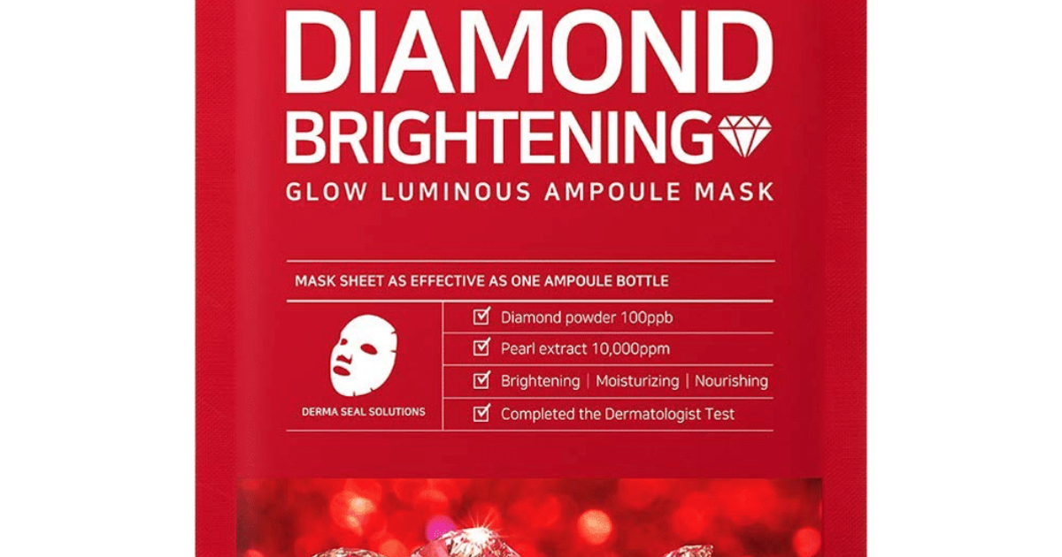 Diamond Brightening Calming Glow Luminous Mask | Surisuri